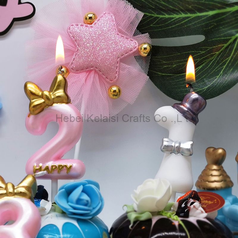 Prince and Princess modelling creative birthday party candles Manufacturer