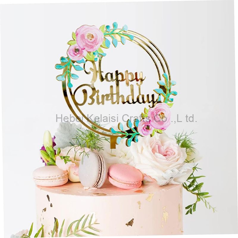 Birthday Party Cake Topper Flowers Company